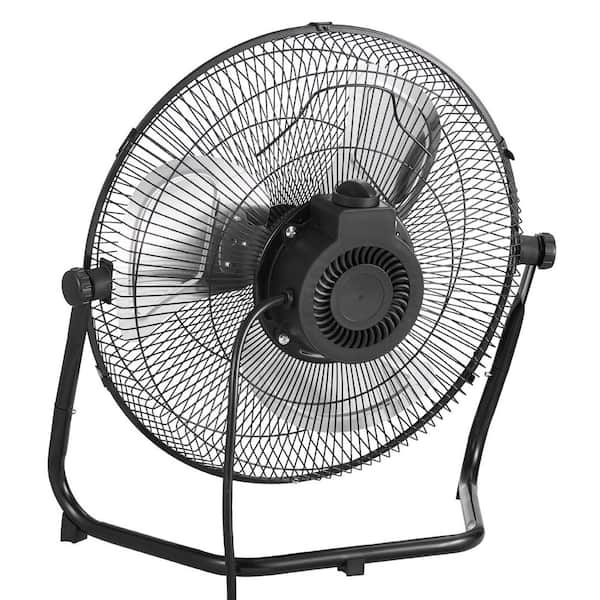 SVOPES 14 in. Floor Fan, 3 Speeds High Velocity Industrial Fan, 2560 ...