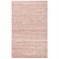 SAFAVIEH Himalaya Pink 4 ft. x 6 ft. Solid Color Area Rug HIM413R-4 ...