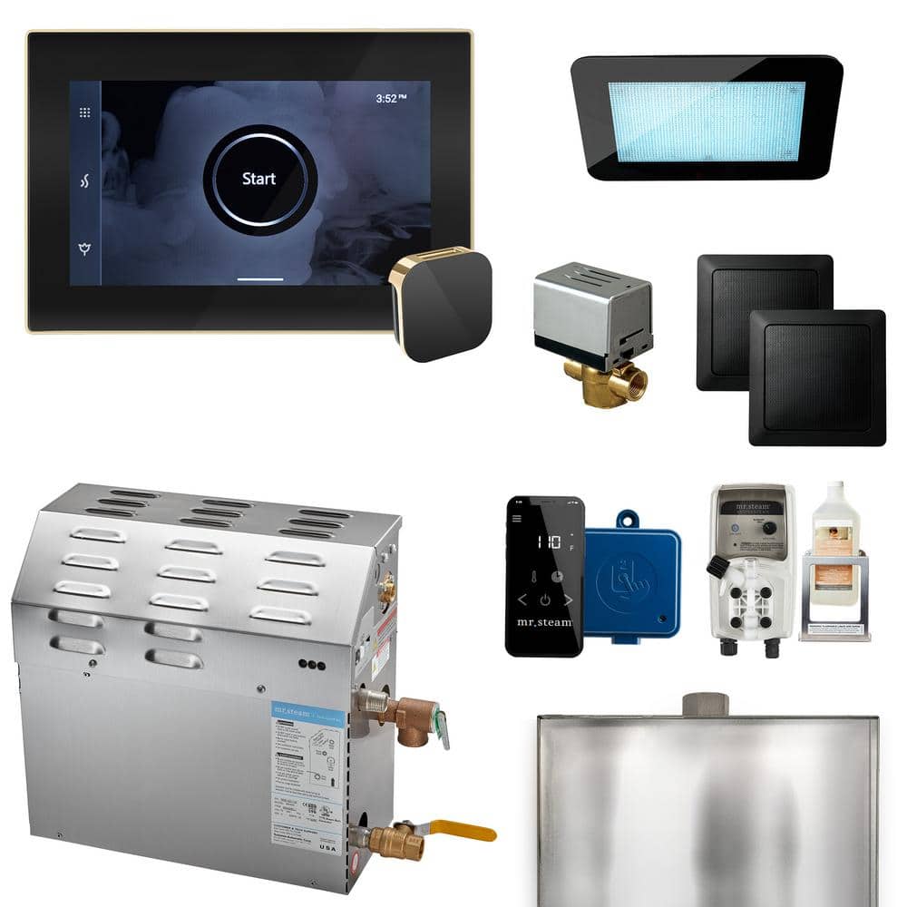 Mr. Steam MS (XDream) 9 kW (9000 W) Steam Shower Generator Package with ...