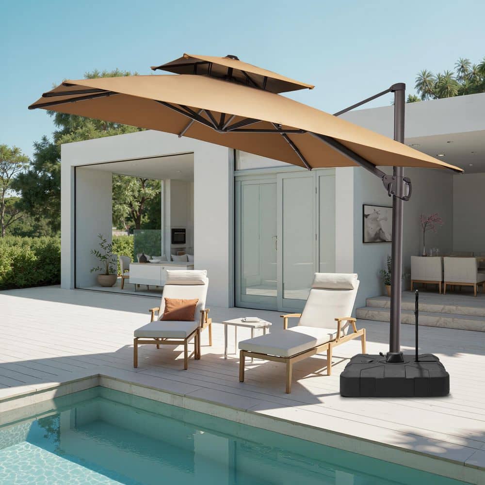 Reviews for Pellebant 11 ft. x 9 ft. Aluminum Cantilever Offset ...