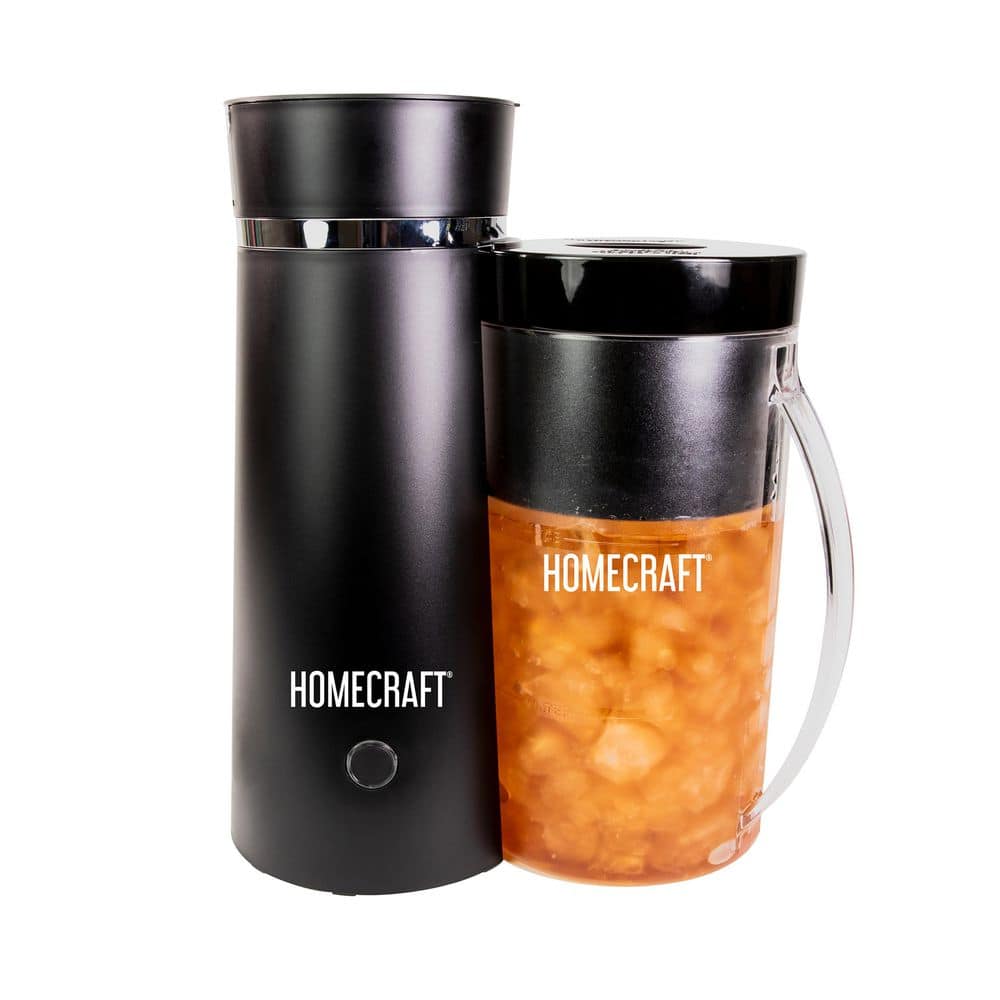 HomeCraft 8-Cup Iced Tea/ Coffee Maker, Black HCIT2PLSBK6A - The Home Depot