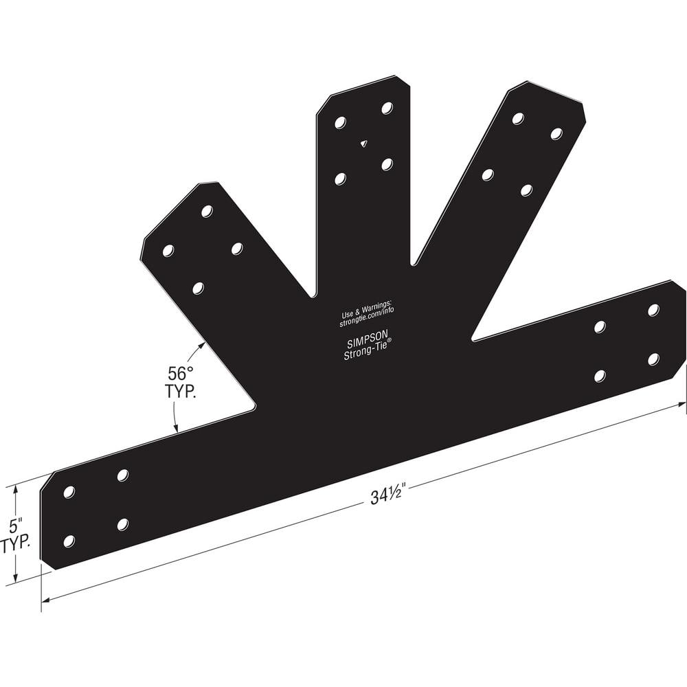 Buy Outdoor Accents Avant Collection 8:12 Pitch ZMAX, Black Powder ...