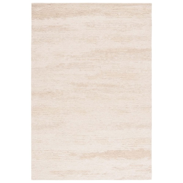 SAFAVIEH Ebony 5 ft. x 8 ft. Beige Abstract Faded Area Rug EBN914B-5 ...
