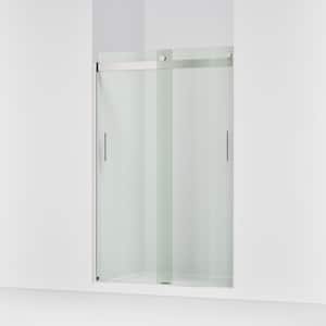 KOHLER Levity 56-60 in. W x 74 in. H Frameless Sliding Shower Door in ...