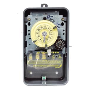 Intermatic T170 Series 40 Amp 24-Hour Mechanical Time Switch with ...
