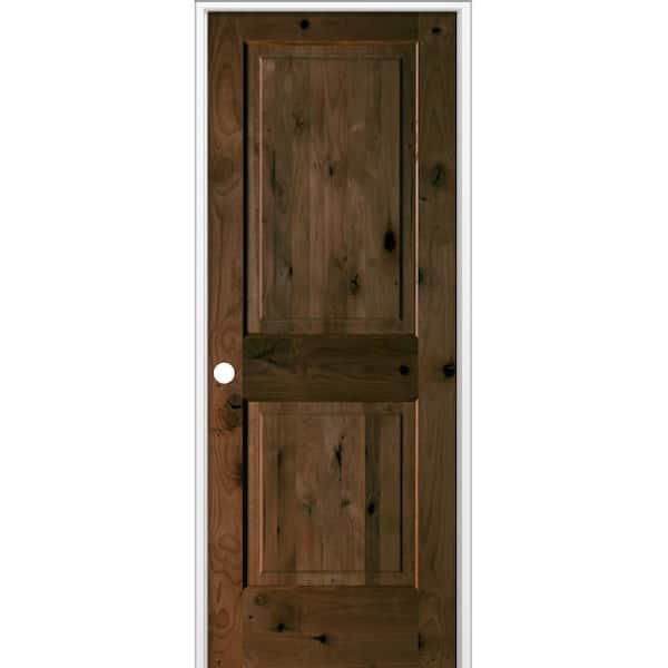Have a question about null 18 in. x 80 in. Rustic Knotty Alder 2 Panel ...