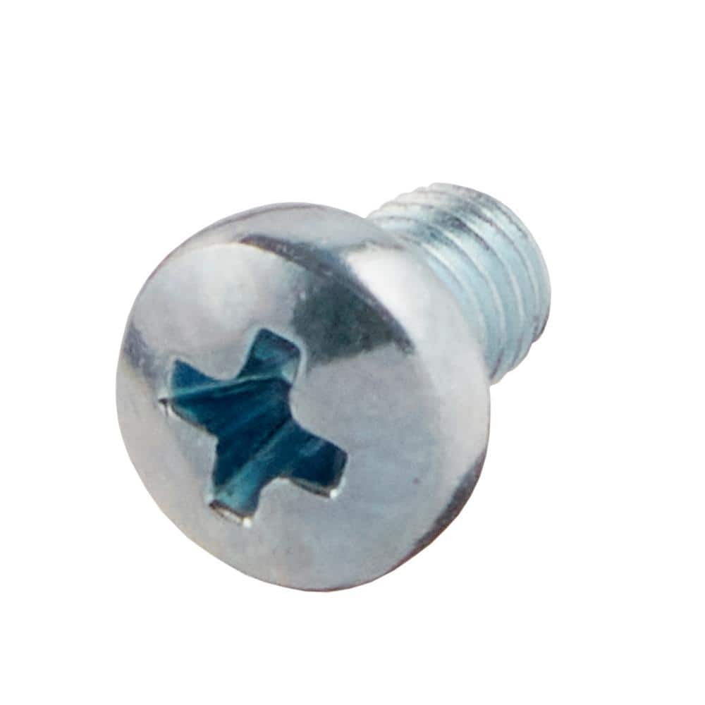 Everbilt M3-0.5 x 4mm Zinc Pan Head Phillips Drive Machine Screw 4 ...