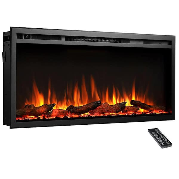 Legend Flame Austin 40 in. W Wall Mount Electric Fireplace, Touch ...