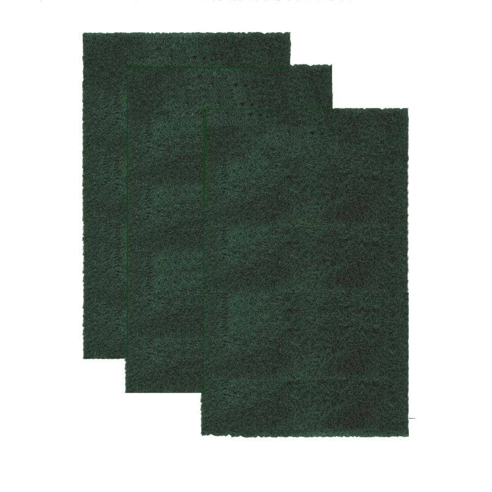 Scotch-Brite 6 in. x 3.8 in. Heavy-Duty Scouring Pads (3-Pack) 223 ...