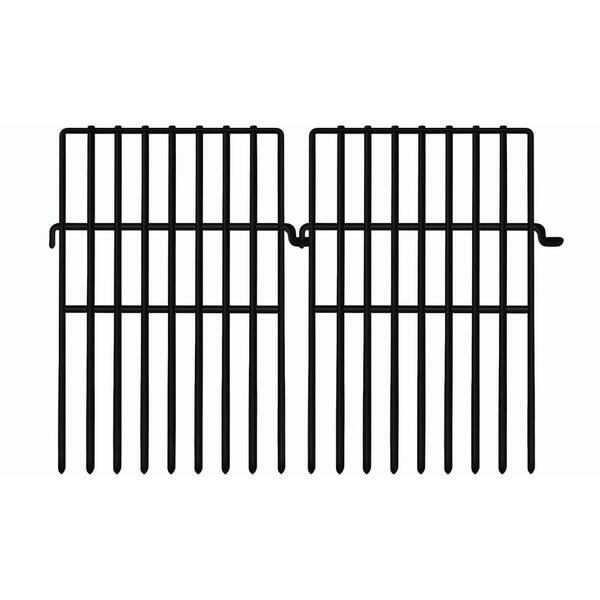 Justincity Animal Barrier Fence No Dig for Dogs 13 in.Rustproof Metal ...