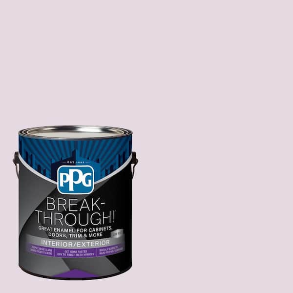 Reviews for Break-Through! 1 gal. PPG1180-1 Violet Vapor Satin Door ...