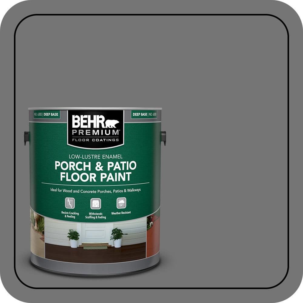 BEHR PREMIUM 1 gal. #PFC-84 Phantom Mist Low-Lustre Enamel Interior ...