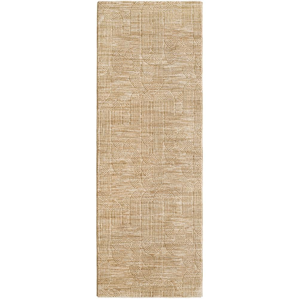 Livabliss Masterpiece Beige/Tan Traditional 2 ft. x 7 ft. Indoor Area ...