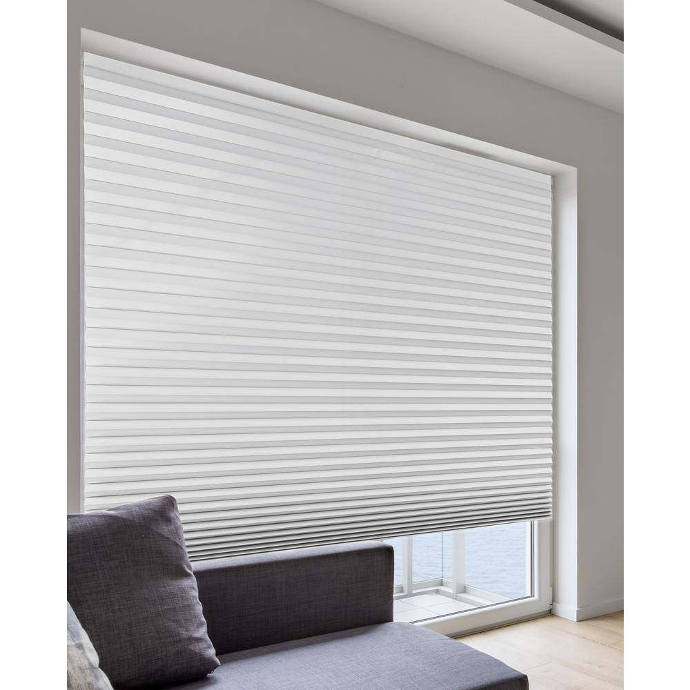 Lumi Cut-to-Size White PP 48 in.W x 72 in.L Room Darkening 6-PK ...