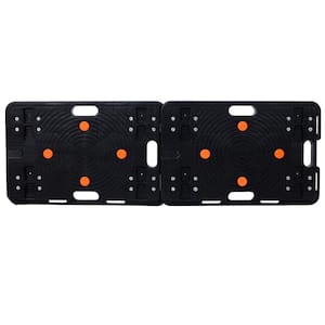 330 lb. Capacity Heavy Duty Furniture Moving Dolly, Interlocking ...