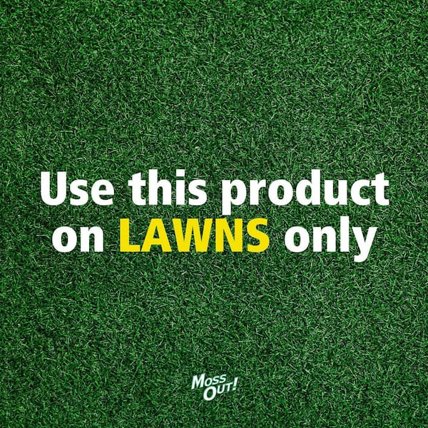 Moss Out! 1 gal. 2,000 sq. ft. Lawn Moss Killer Concentrate 100099156 ...
