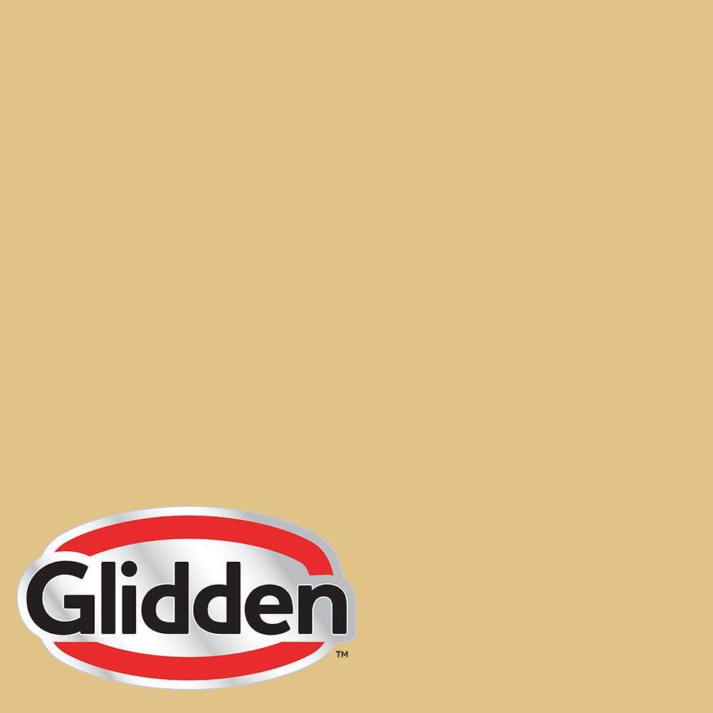 Glidden Essentials 1 gal. #HDGY33D Lion's Dance Gold Semi-Gloss ...