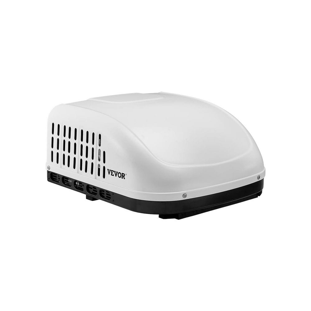 VEVOR White RV Air Conditioner, 13500 BTU Non-Ducted Rooftop RV AC, 65 ...