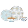 BAUM Cara 16-Piece Stoneware Dinnerware Set with Service for 4-People ...