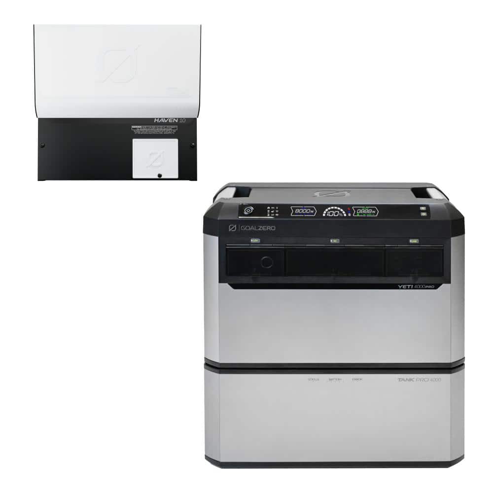 Goal Zero Yeti PRO 8000 Portable Power Station with Haven 10 Manual 120 ...