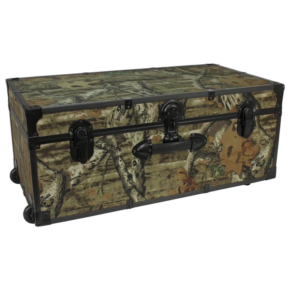 Seward Trunks Seward Mossy Oak Classic 30 in. Trunk with Wheels and ...