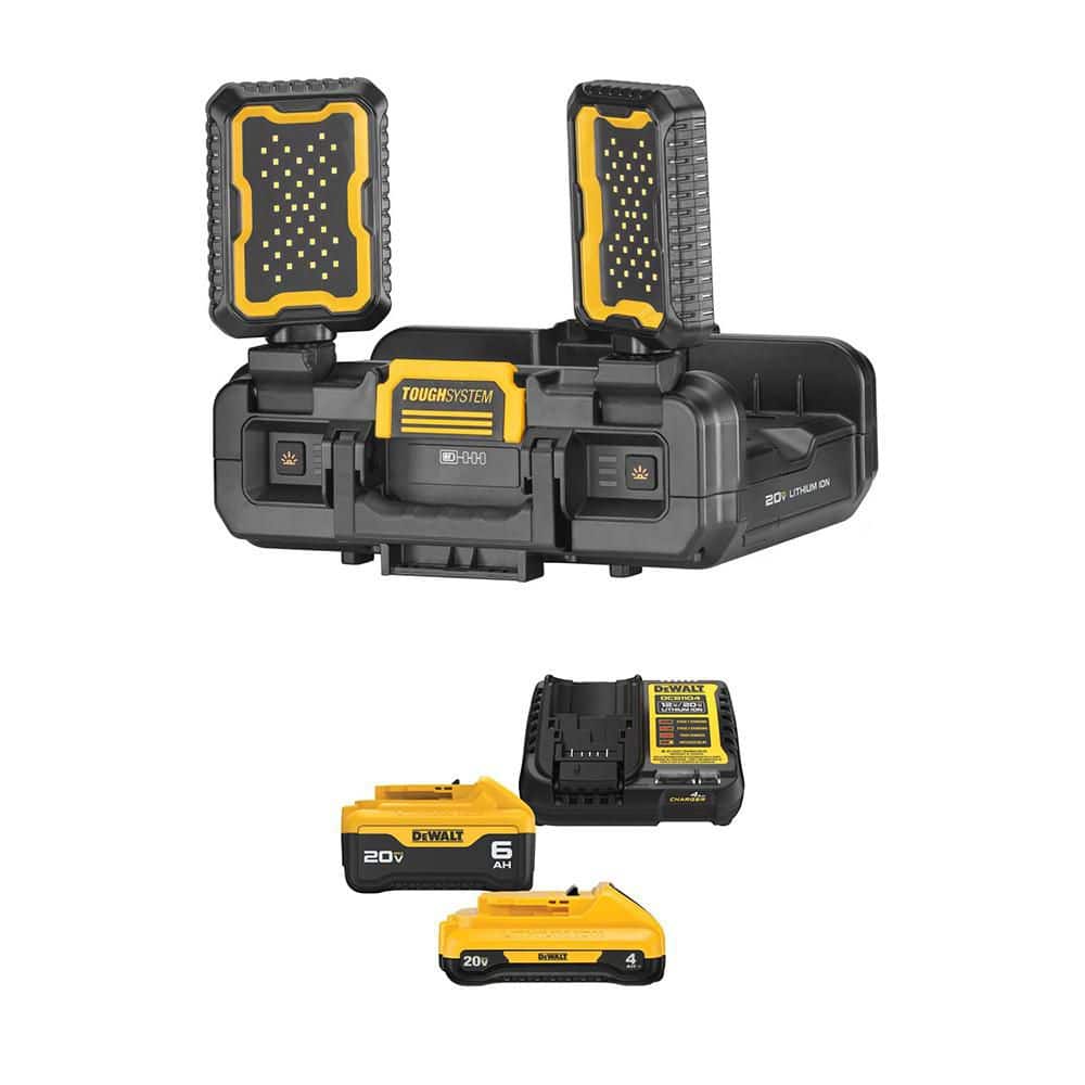 DEWALT TOUGHSYSTEM 2.0 FLEX VOLT 20V/60V Cordless 4000 Lumen LED ...