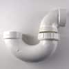 Charlotte Pipe 2 in. DWV PVC P-Trap with Union and Plastic Nut ...