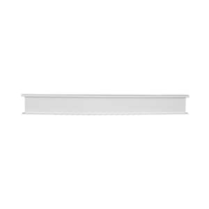 HOUSE OF FARA 1/4 in. D x 4-1/4 in. W x 32-1/16 in. L MDF Primed Wood ...