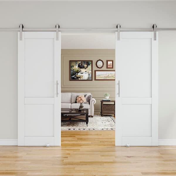 Reviews for ARK DESIGN 30 in. x 84 in. 1-Panel White Primed MDF No ...