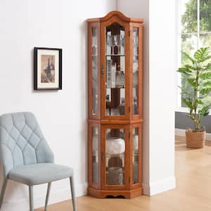 Have a question about 12-Bottle Dark Cherry Wine Rack Corner Glass ...