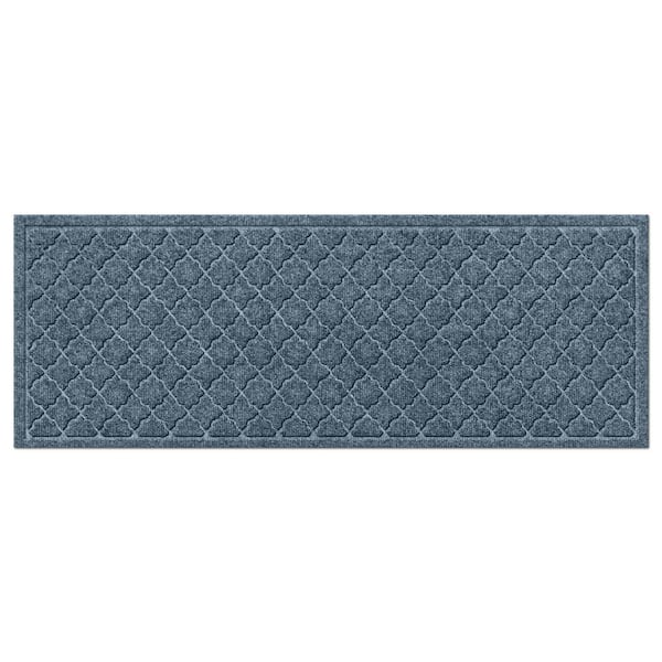 Bungalow Flooring WaterHog Cordova Bluestone 35 in. x 85 in. PET ...