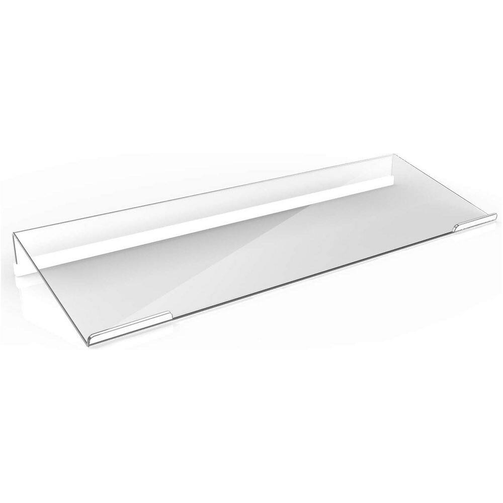 OBJLGEV Clear Acrylic Tilted Keyboard Holder Ergonomic Typing Stand ...