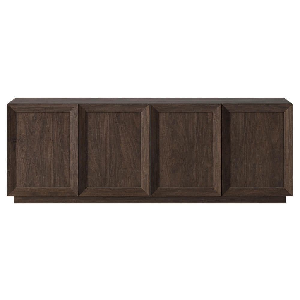 Meyer&Cross Morse 68 in. Alder Brown TV Stand Fits TV's up to 75 in ...