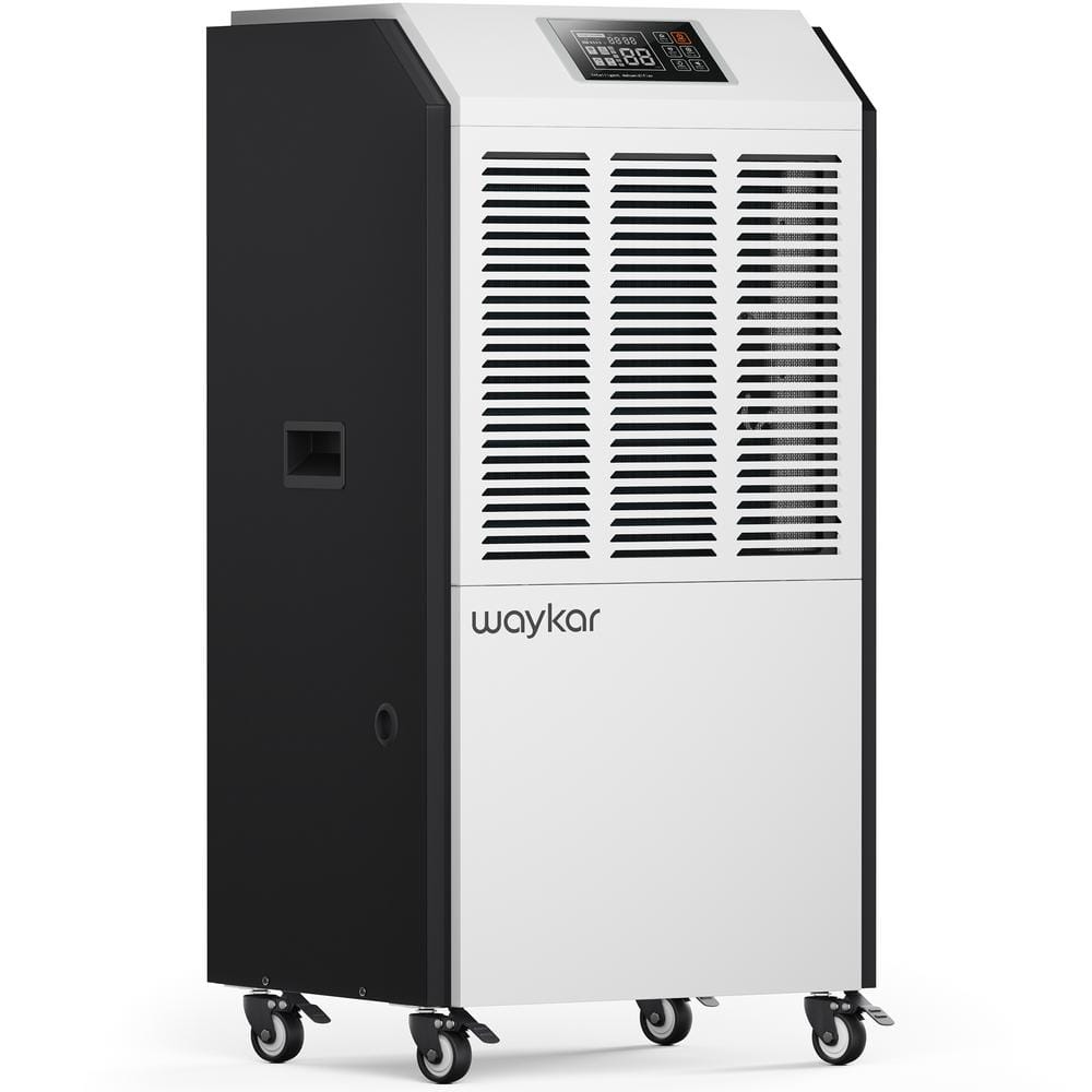 waykar 291 pt. 9,000 sq. ft. Large Industrial Dehumidifier in White ...