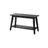 Signature Home SignatureHome Delphi Black Finish Material Solid Woods ...