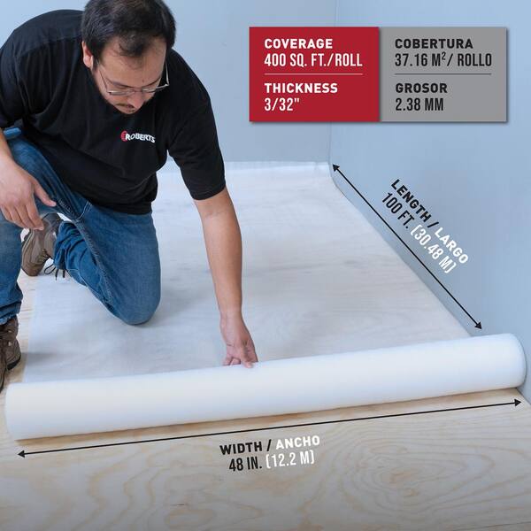 Floor Protection GMC 36-in X 144-ft 432-sq Ft Tar Paper Roof ...