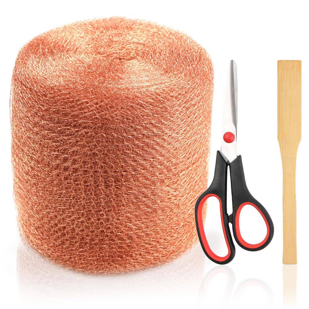 NVNOO 5 in. x 100 ft. Proof Wire Screen Roll for Mice Rat Rodent ...