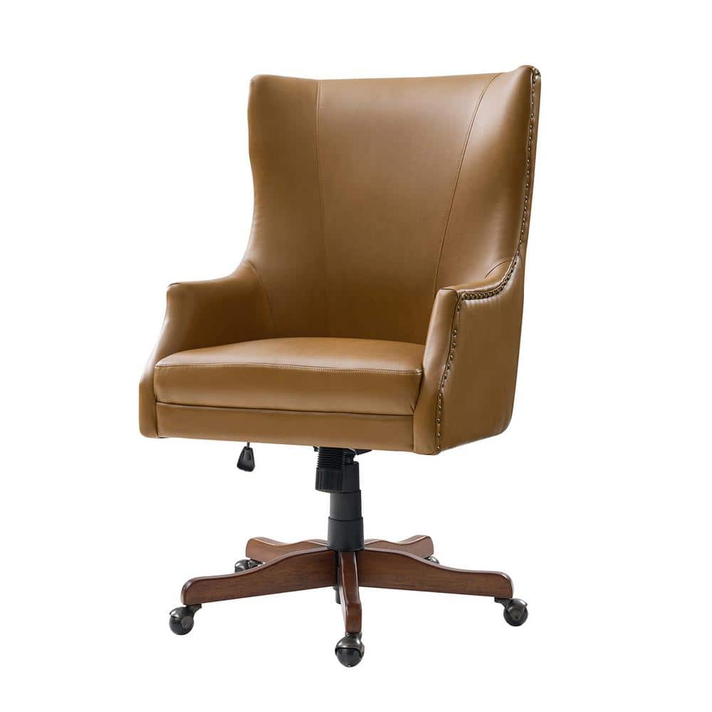 JAYDEN CREATION Christian CamleTransitional 46 in. Tall Office Executive Chair Tilting with ...