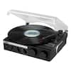 JENSEN 3-Speed Stereo Turntable with Built-In Speakers and MP3 Encoding ...