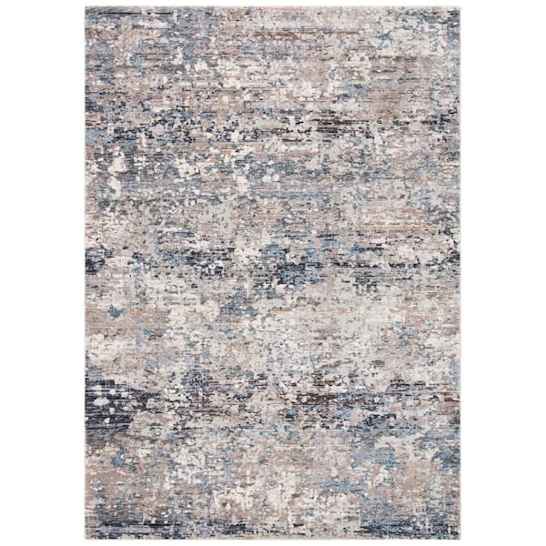 SAFAVIEH Limitee 5 ft. x 8 ft. Beige/Beige Distressed Ornate Area Rug ...