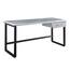 Acme Furniture Brancaster Aluminum Desk 92025 - The Home Depot