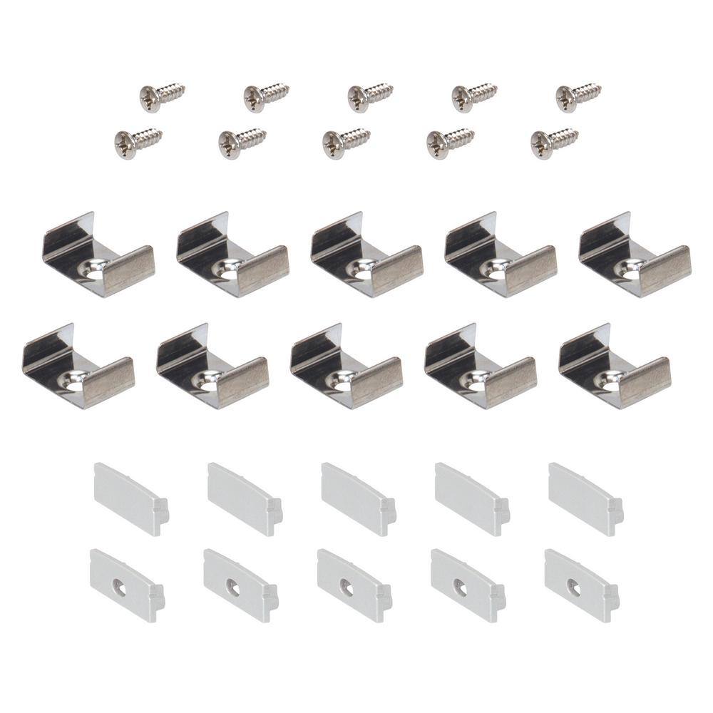 Armacost Lighting Accessory Packs for LED Tape Light Mounting Channels ...