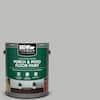 BEHR PREMIUM 1 gal. #PPU24-17 Hailstorm Gray Low-Lustre Enamel Interior ...