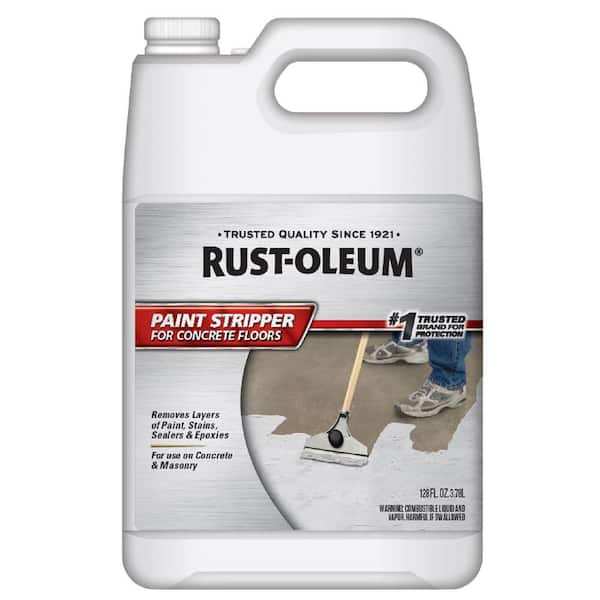 Rust-Oleum 1 gal. Paint Stripper for Concrete 301029 - The Home Depot