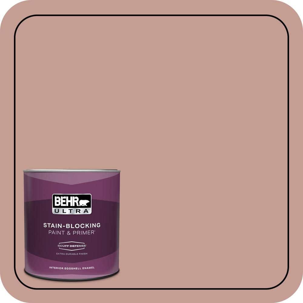 BEHR ULTRA 1 qt. #S170-4 Retro Pink Extra Durable Eggshell Enamel ...