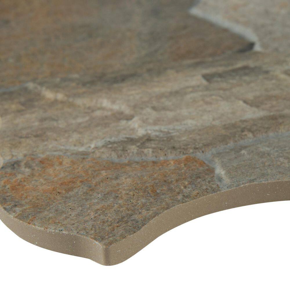 Neptune Gold Matte Porcelain Stone Look Tile - 12.27 Philippines | Ubuy