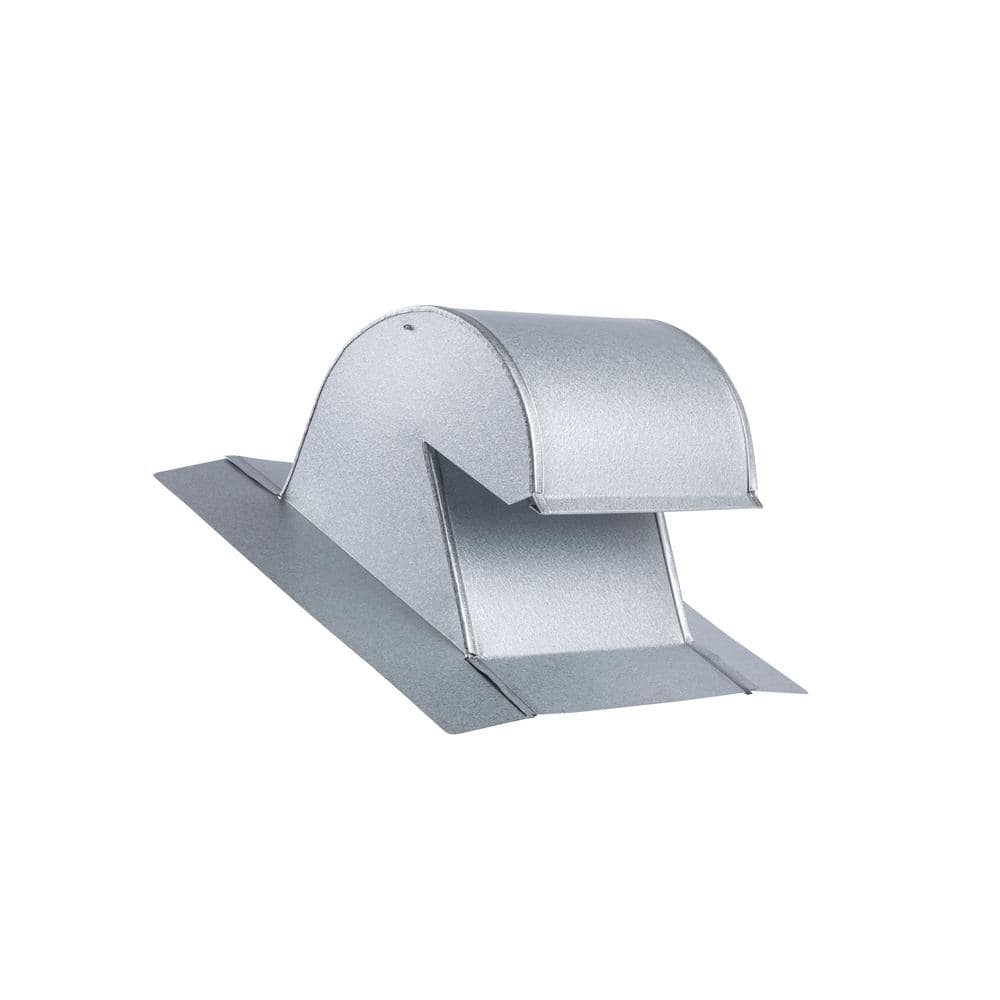Gibraltar Building Products 10 in. Galvalume Steel Gooseneck Vent 60010 ...