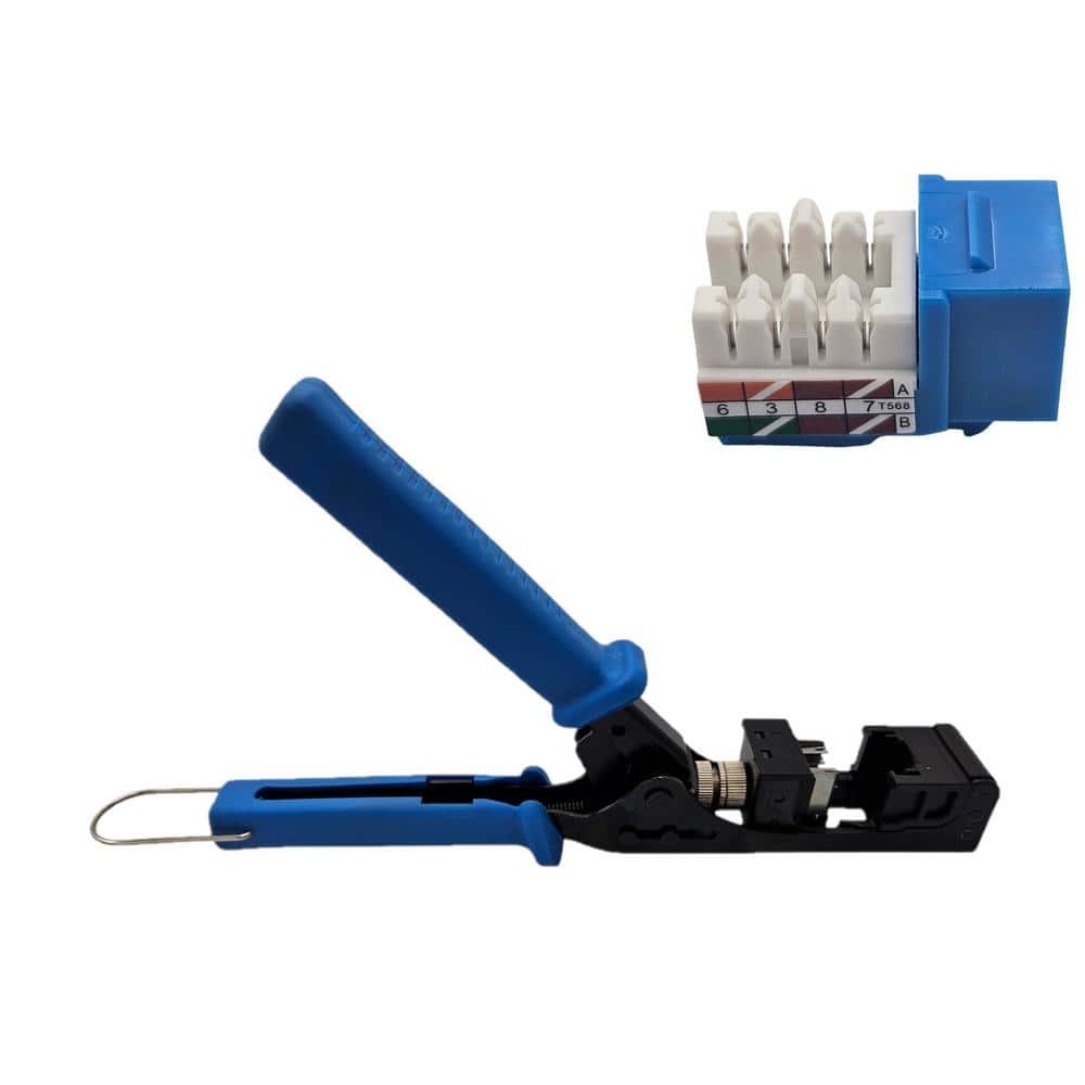 Micro Connectors, Inc Keystone Jack Termination Tool Plus Cat 6 ...