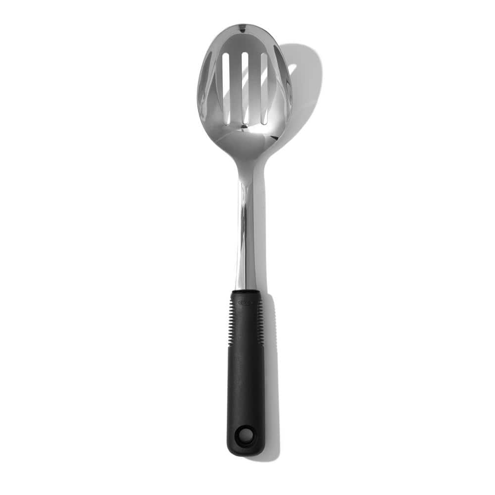 OXO Stainless Steel Slotted Spoon 11283200 - The Home Depot