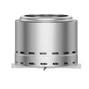 Coleman Cityscapes 20 in. Stainless Steel Outdoor Wood Burning ...
